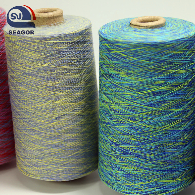 Colocful Section Dyed Space Dye Dyed Yarn - Buy space dye yarn, space ...